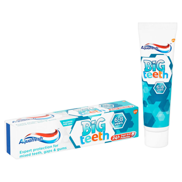 Aquafresh Big Teeth Toothpaste 50ml - Earlyyears ecommerce website