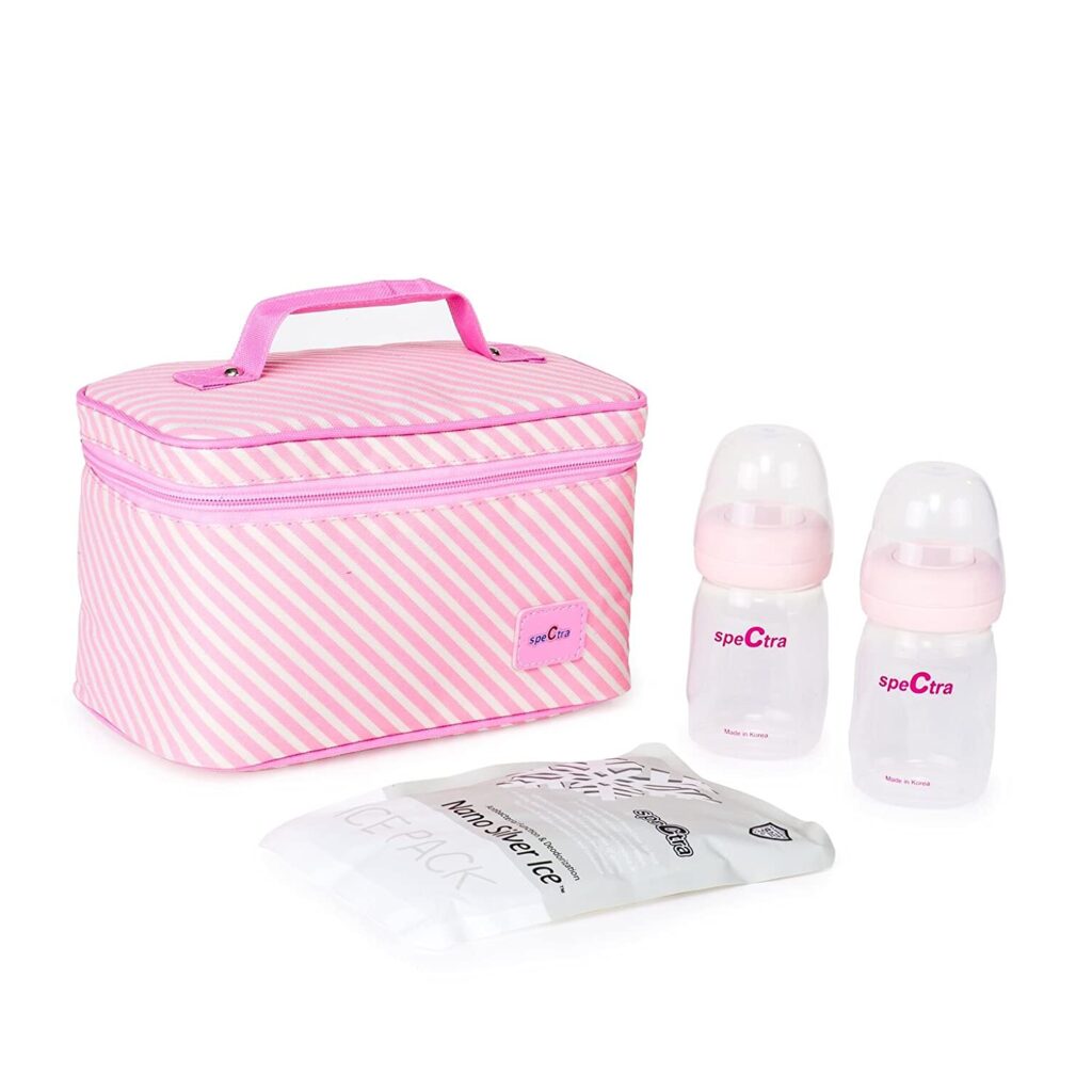Spectra Cooler Bag Kit - Ice Pack and 2 Bottles - Earlyyears ecommerce ...