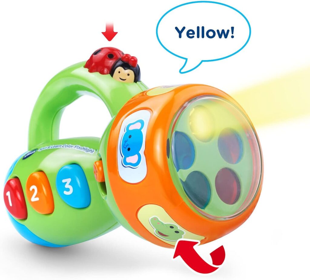 VTech Spin and Learn Color Flashlight - Earlyyears ecommerce website