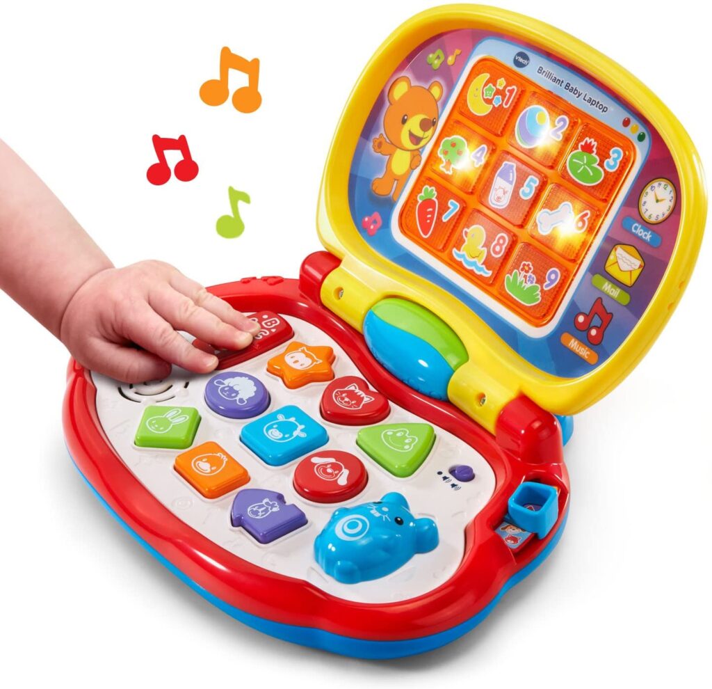 VTech Brilliant Baby Laptop, Red - Earlyyears ecommerce website