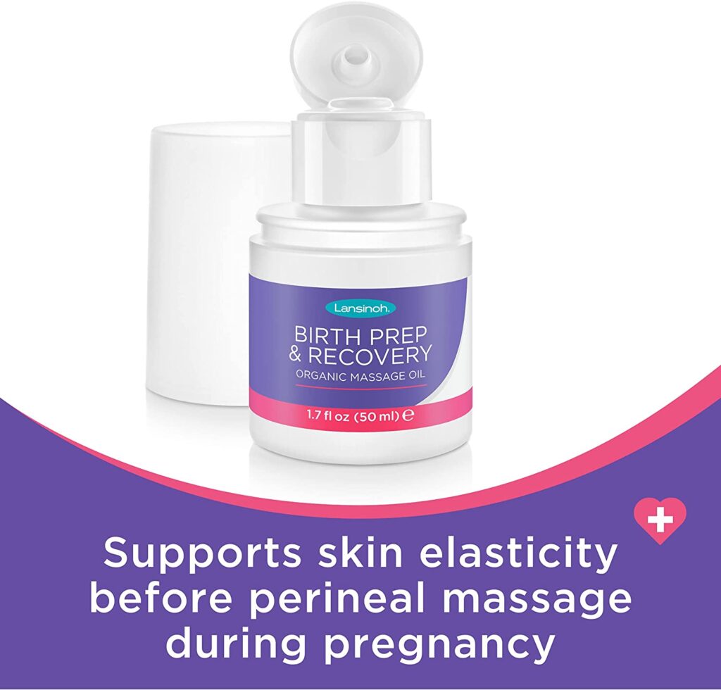 Lansinoh Organic Perineal Massage Oil, 1.7 Fl. Ounces - Earlyyears ...