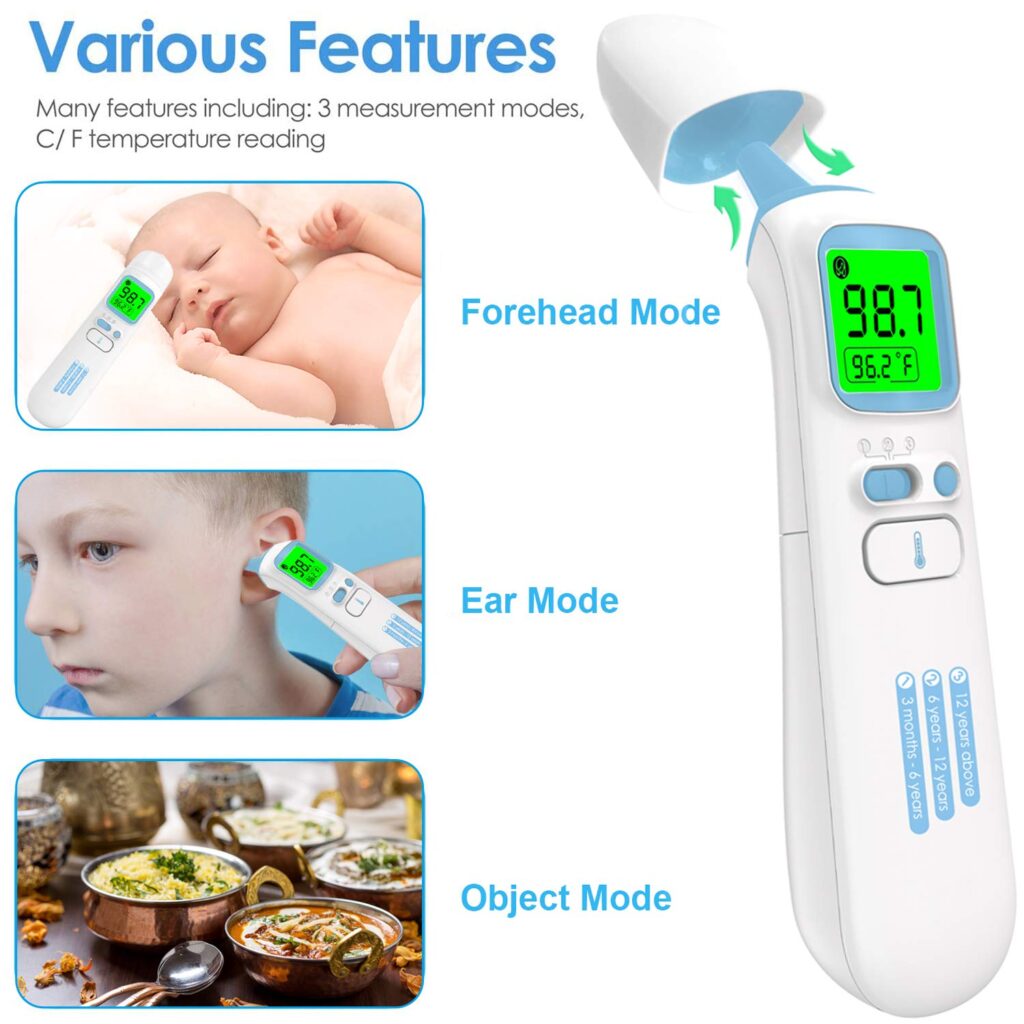 Disen Forehead and Ear Thermometer - Earlyyears ecommerce website