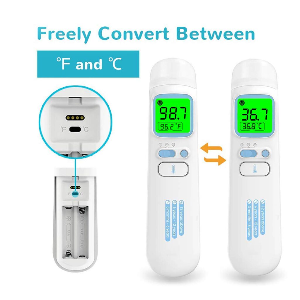 Disen Forehead and Ear Thermometer - Earlyyears ecommerce website