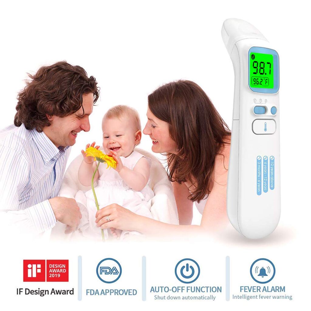 Disen Forehead and Ear Thermometer - Earlyyears ecommerce website