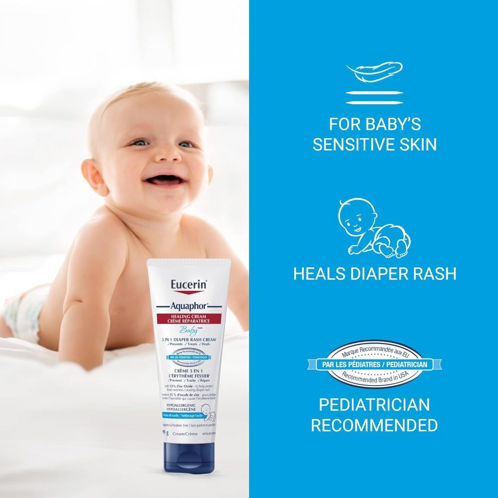 AQUAPHOR Baby Diaper Rash Cream for Baby's Sensitive Skin, 99g ...